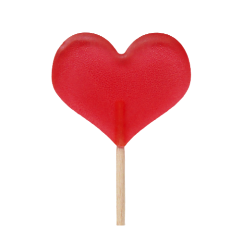 Sucette rouge (sans gluten) - POPCUBE